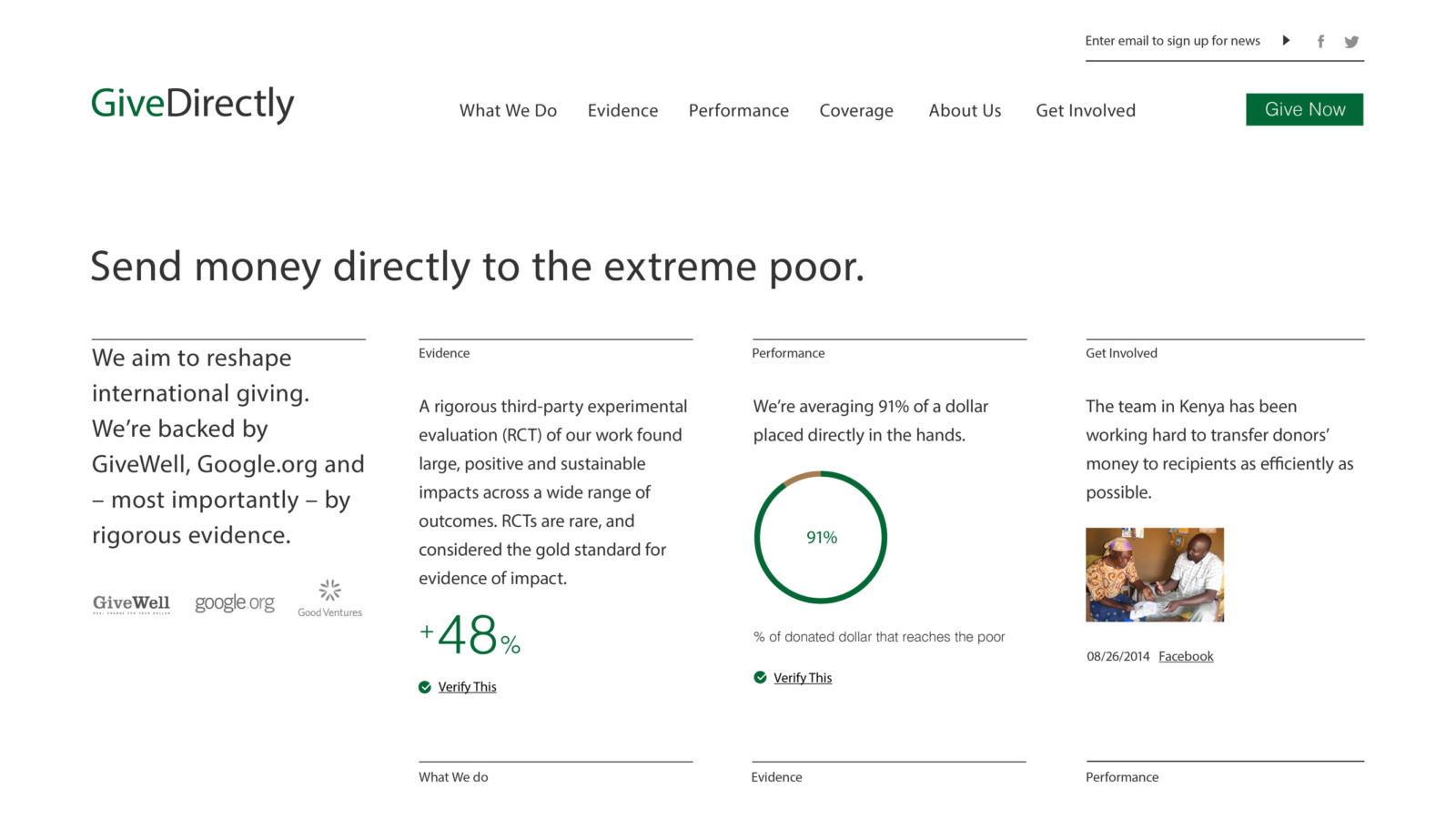 GiveDirectly - Brooklyn Digital Foundry