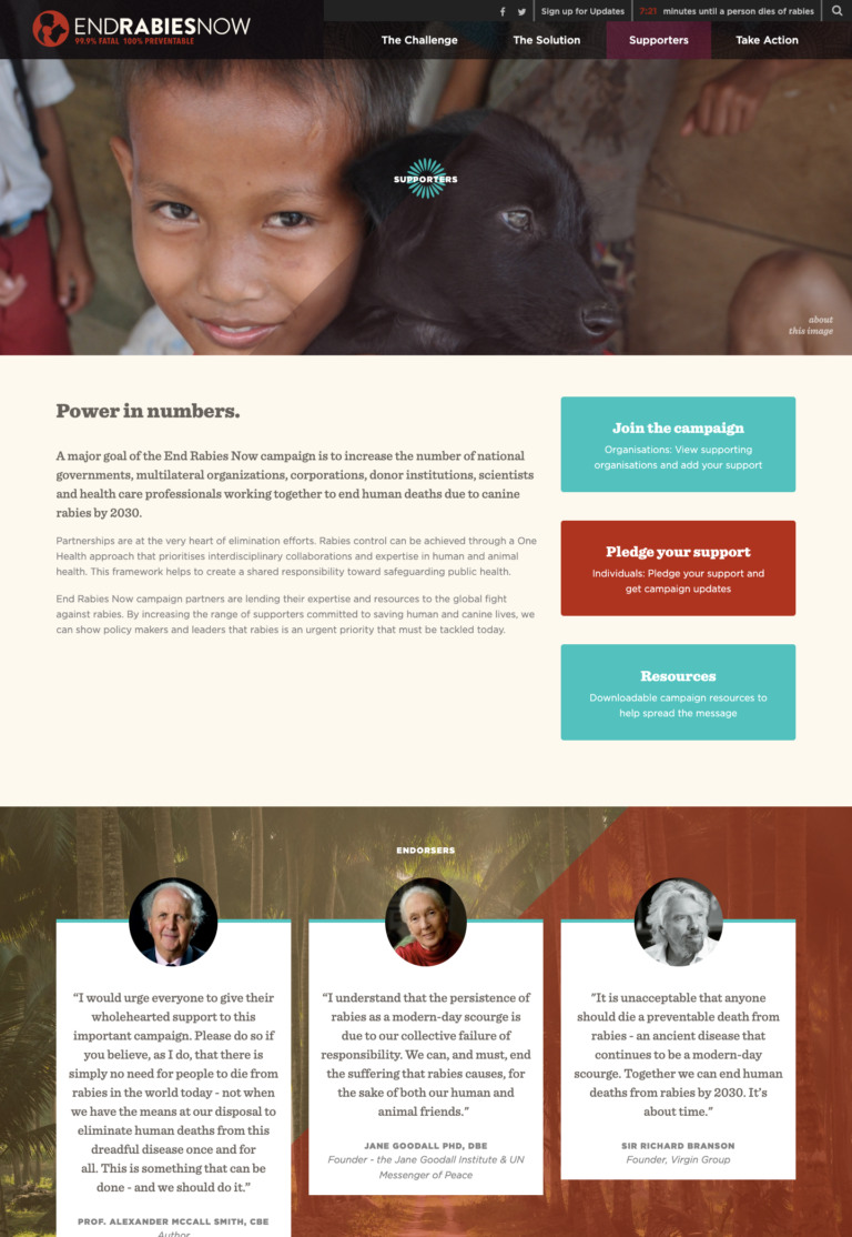 Global Alliance for Rabies Control - Brooklyn Digital Foundry